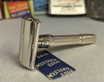 1962 Gillette Slim Adjustable Vintage Safety Razor Date Code H1 - Etsy