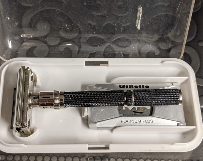 1968 first Year & Quarter Gillette Super Adjustable 109 Vintage Safety ...