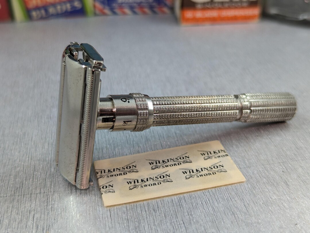 1965 Gillette Slim Adjustable Vintage Safety Razor Date Code K2 - Etsy