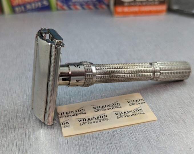 1965 Gillette Slim Adjustable Vintage Safety Razor Date Code K2 - Etsy