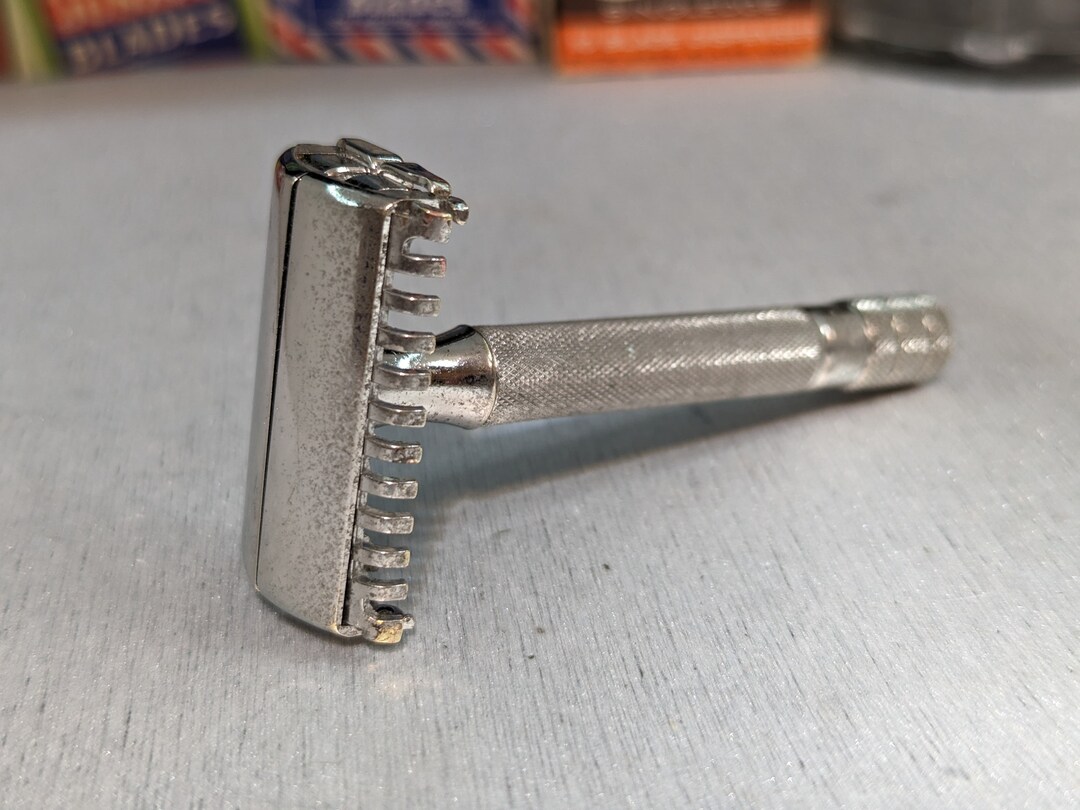 1938 Gillette SENATOR Open Comb TTO Vintage Safety Razor - Etsy