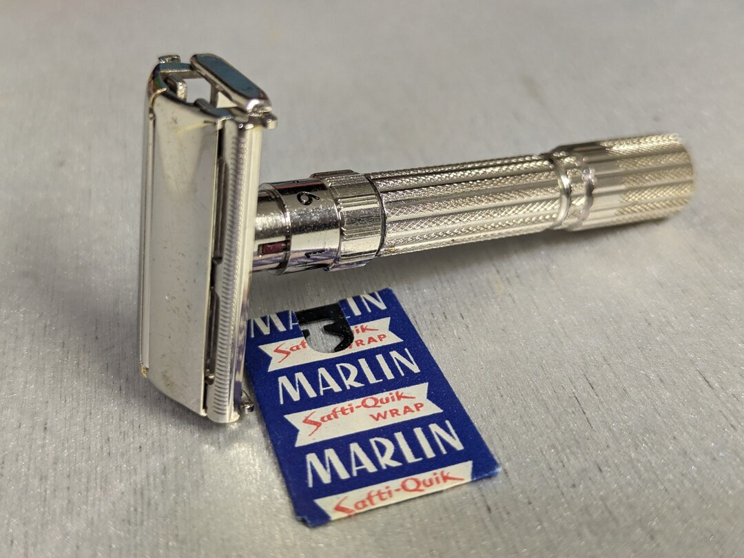 1960 Gillette FATBOY Adjustable Vintage Safety Razor Date Code - Etsy
