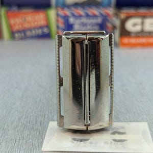 1960 Gillette FATBOY Adjustable Vintage Safety Razor Date Code F2 - Etsy
