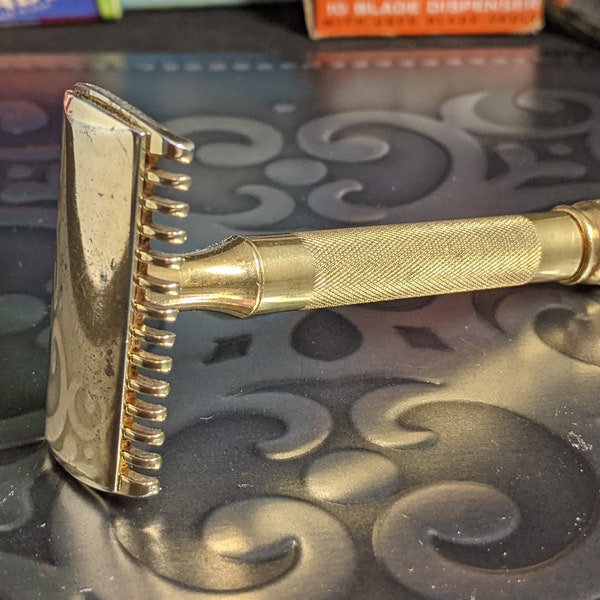 Gold Razor - Etsy