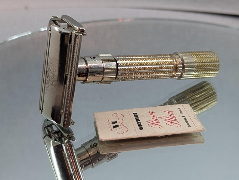 1961 Gillette FATBOY Adjustable Vintage Safety Razor Date Code G2 - Etsy