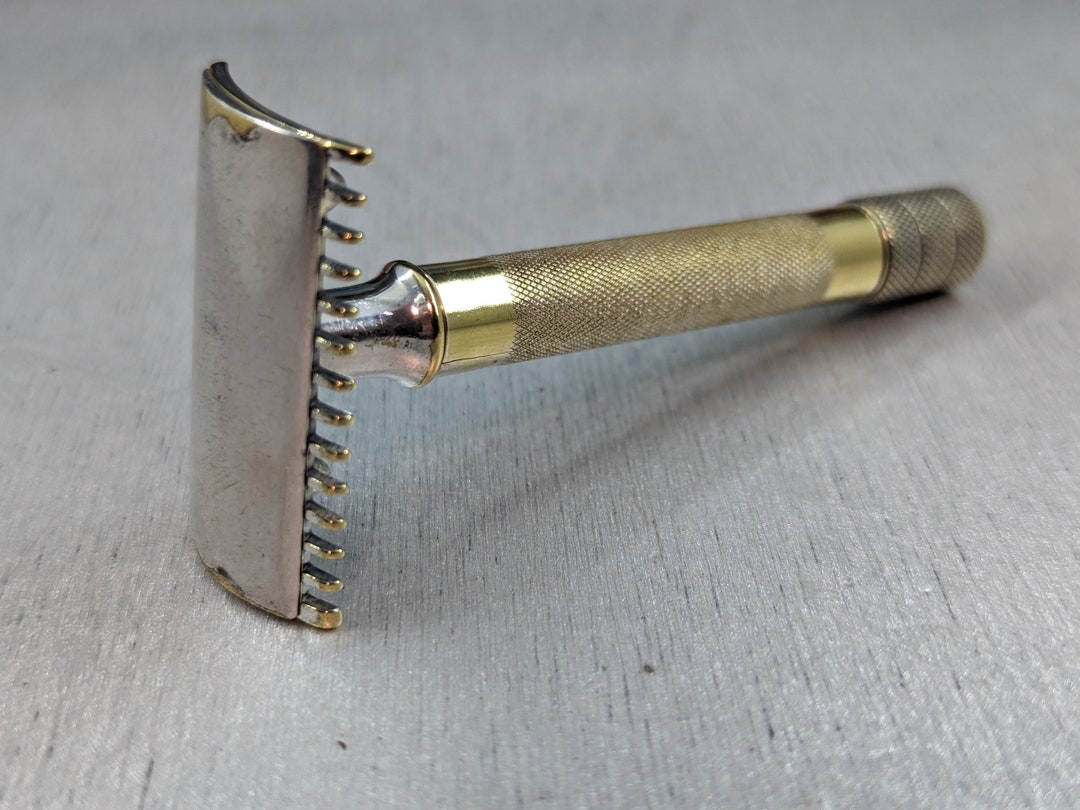 1910 Gillette Silver Old Type Single Ring Vintage Safety Razor - Etsy