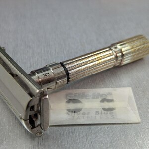 1960 Gillette FATBOY Adjustable Vintage Safety Razor Date Code F2 - Etsy