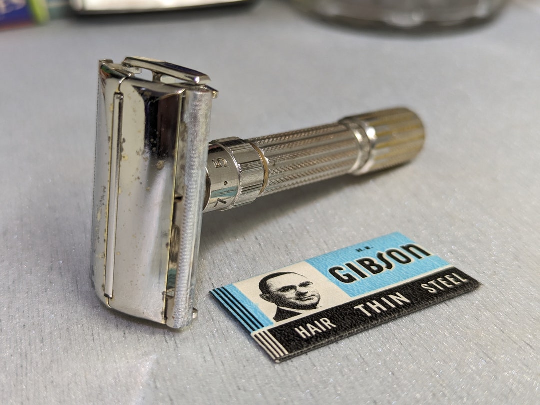 1959 Gillette FATBOY Adjustable Vintage Safety Razor Date Code - Etsy