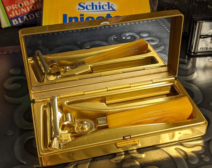 1935-1945 Schick Injector IMPERIAL Model E3 Single Edge Safety Razor ...