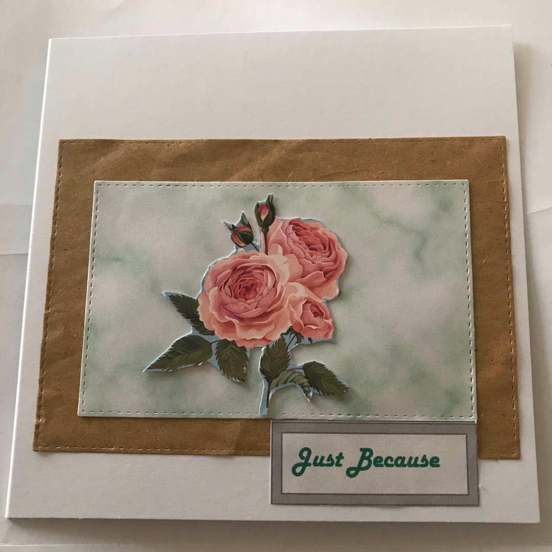 Just Because Card - Etsy