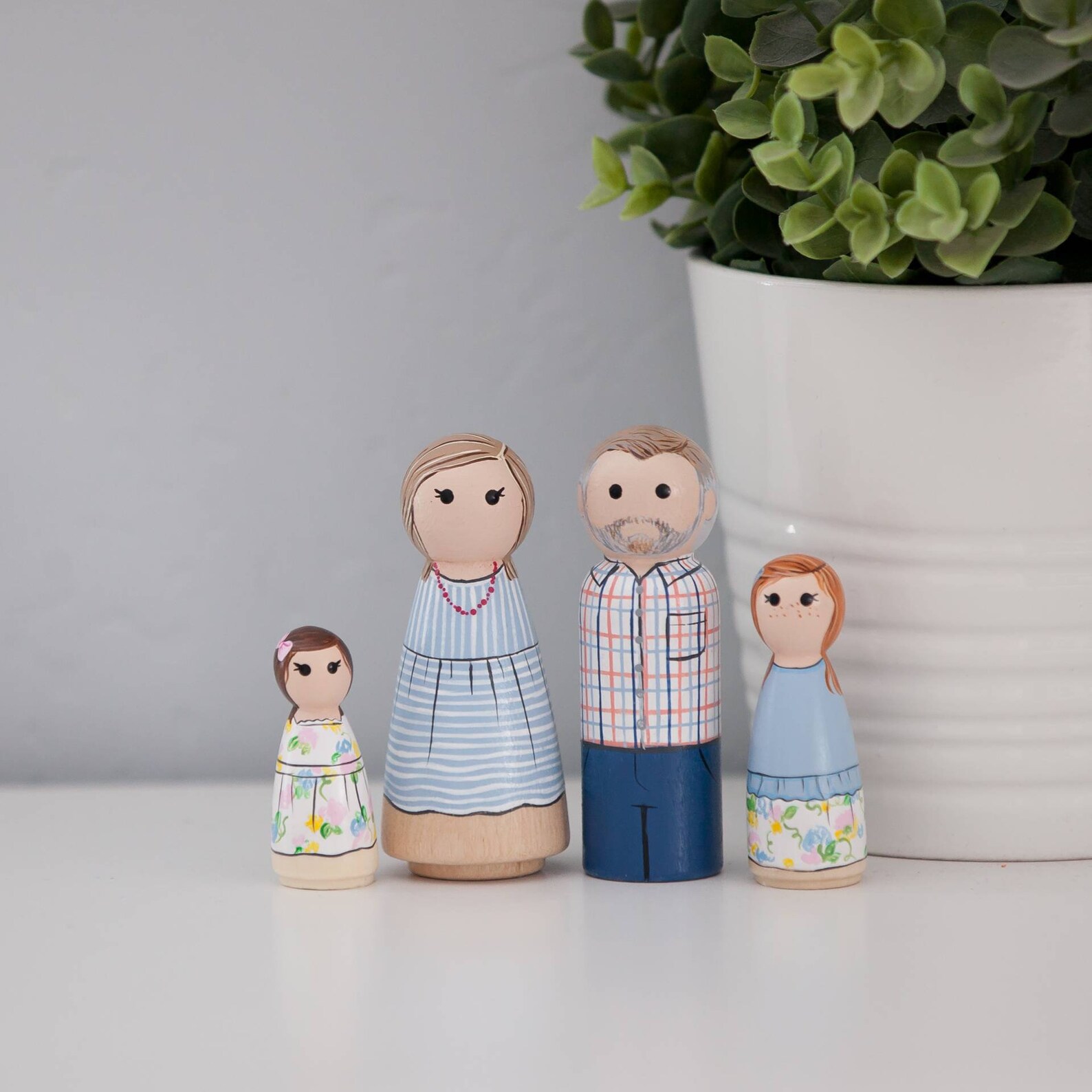 Custom Peg Family - Etsy