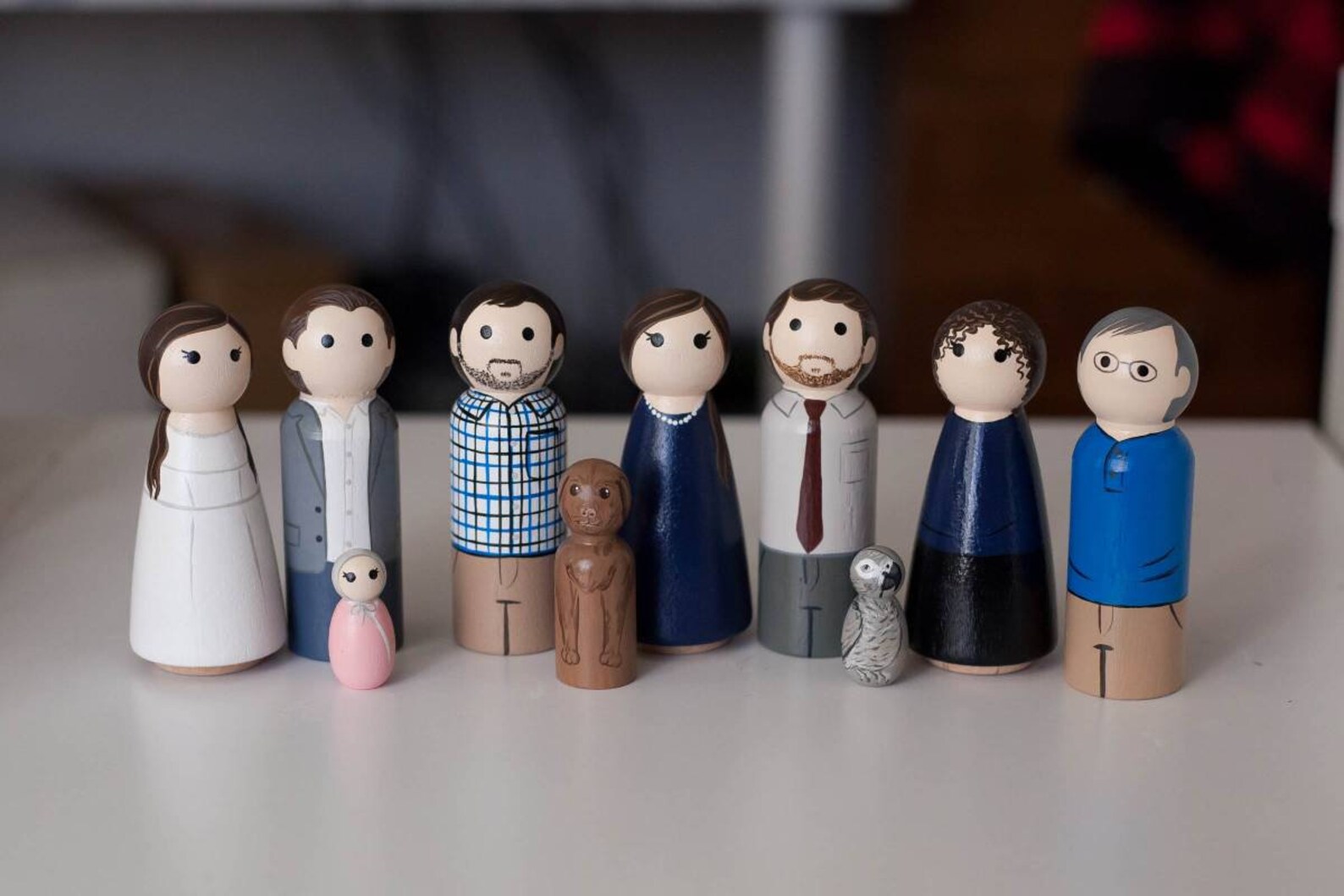 Custom Peg Family - Etsy