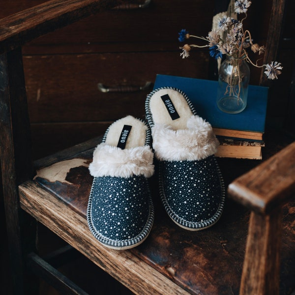 Christmas Slippers - Etsy