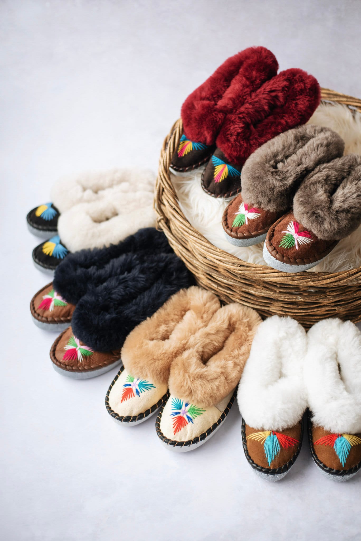 Lucky Dip Sheepskin Slippers - Etsy UK