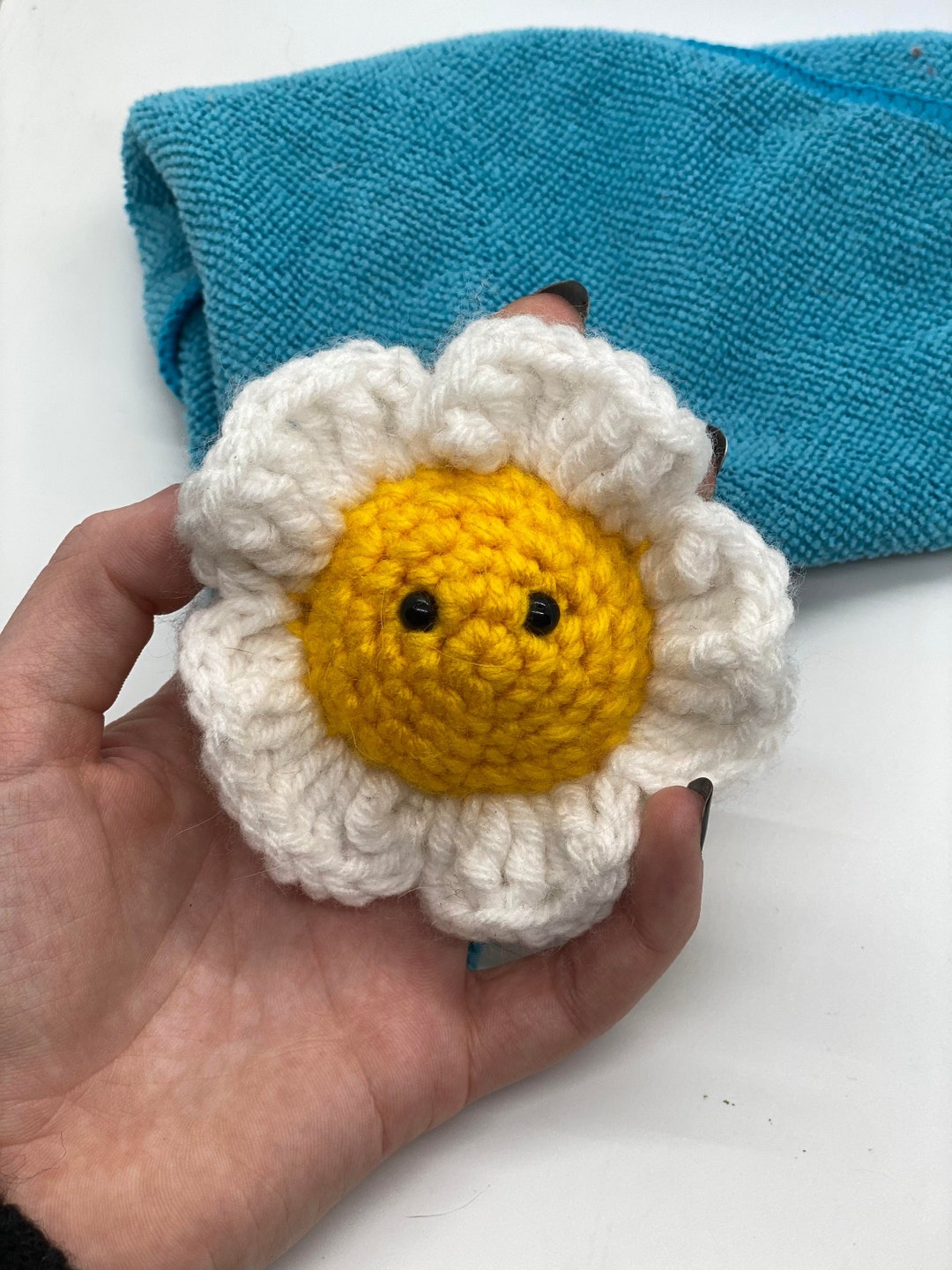 Daisy Flower Stuffy Crochet Pattern DIGITAL FILE - Etsy