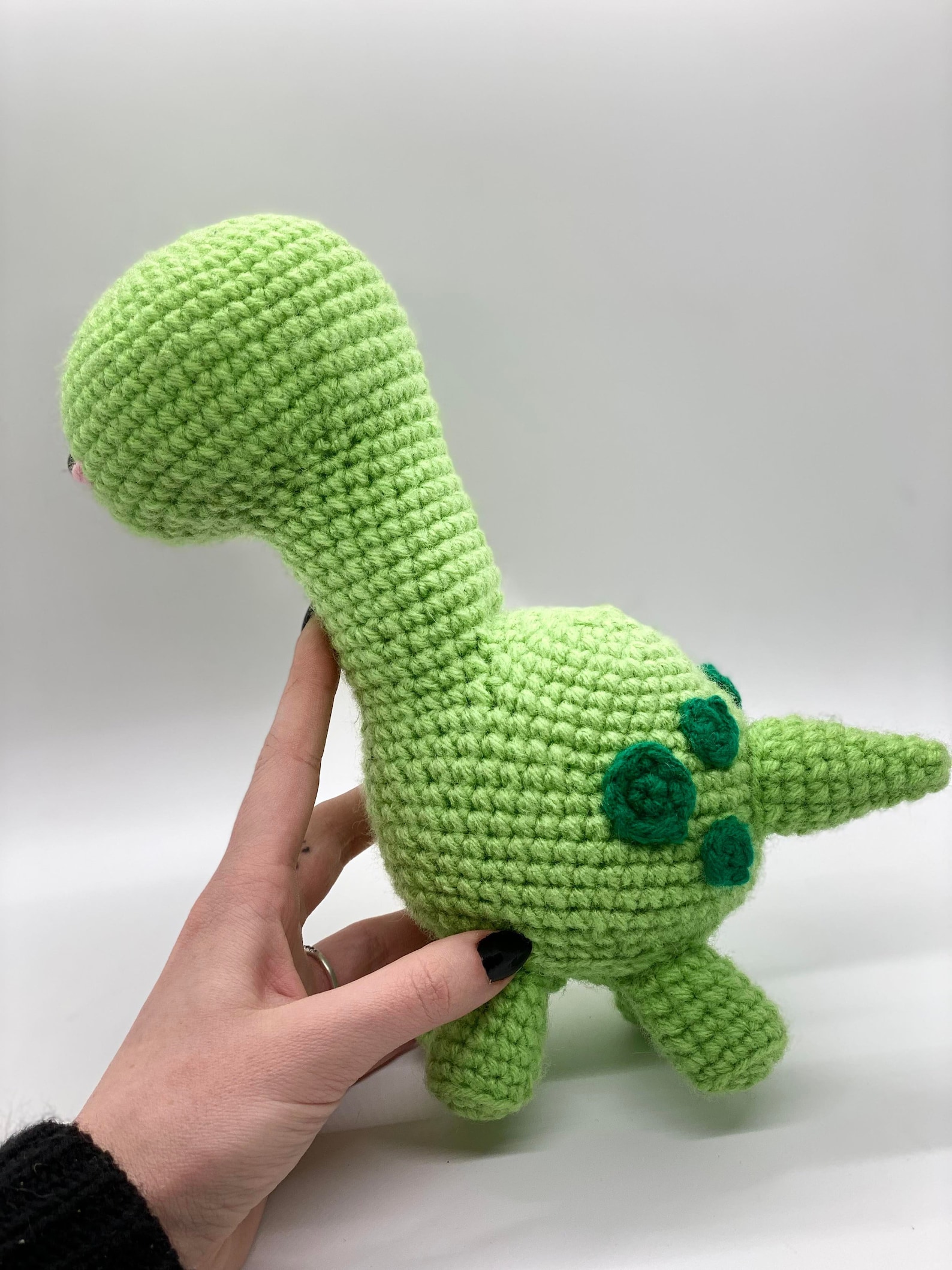 Long Neck Dinosaur Stuffy Crochet Pattern DIGITAL FILE - Etsy