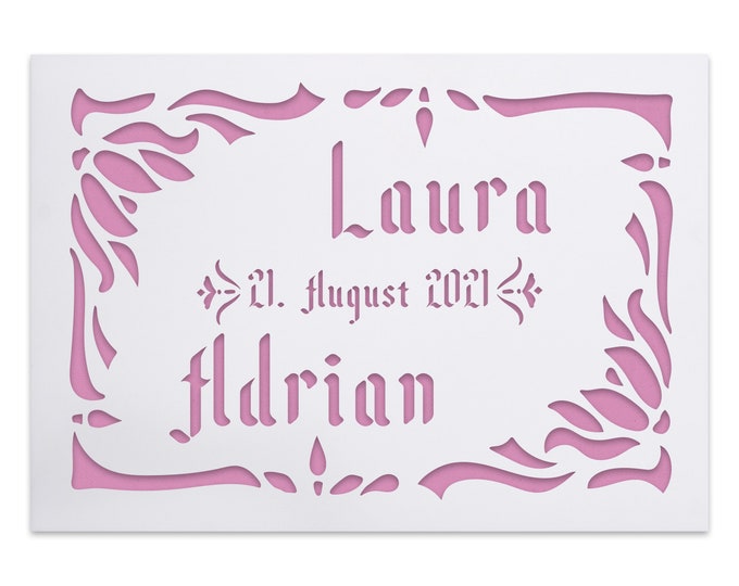 Drinks Please Help Yourself Stencil by Studior12 Craft DIY Wedding ...