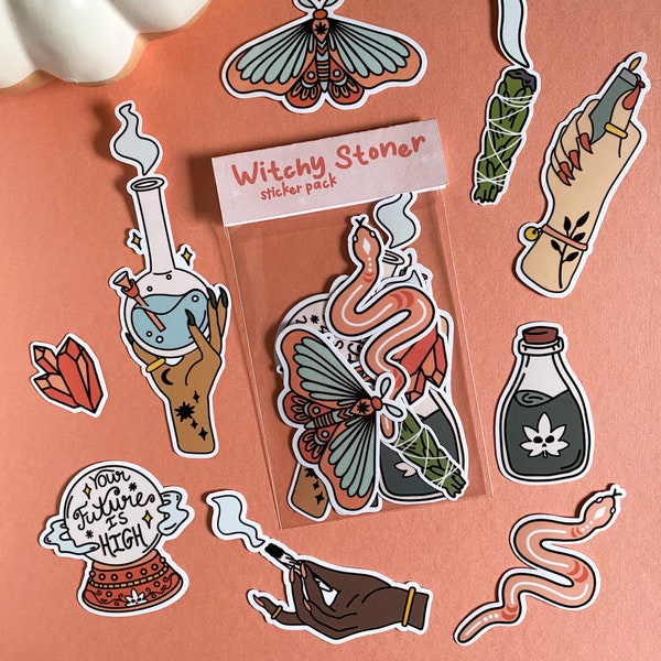 Stoner Stickers - Etsy