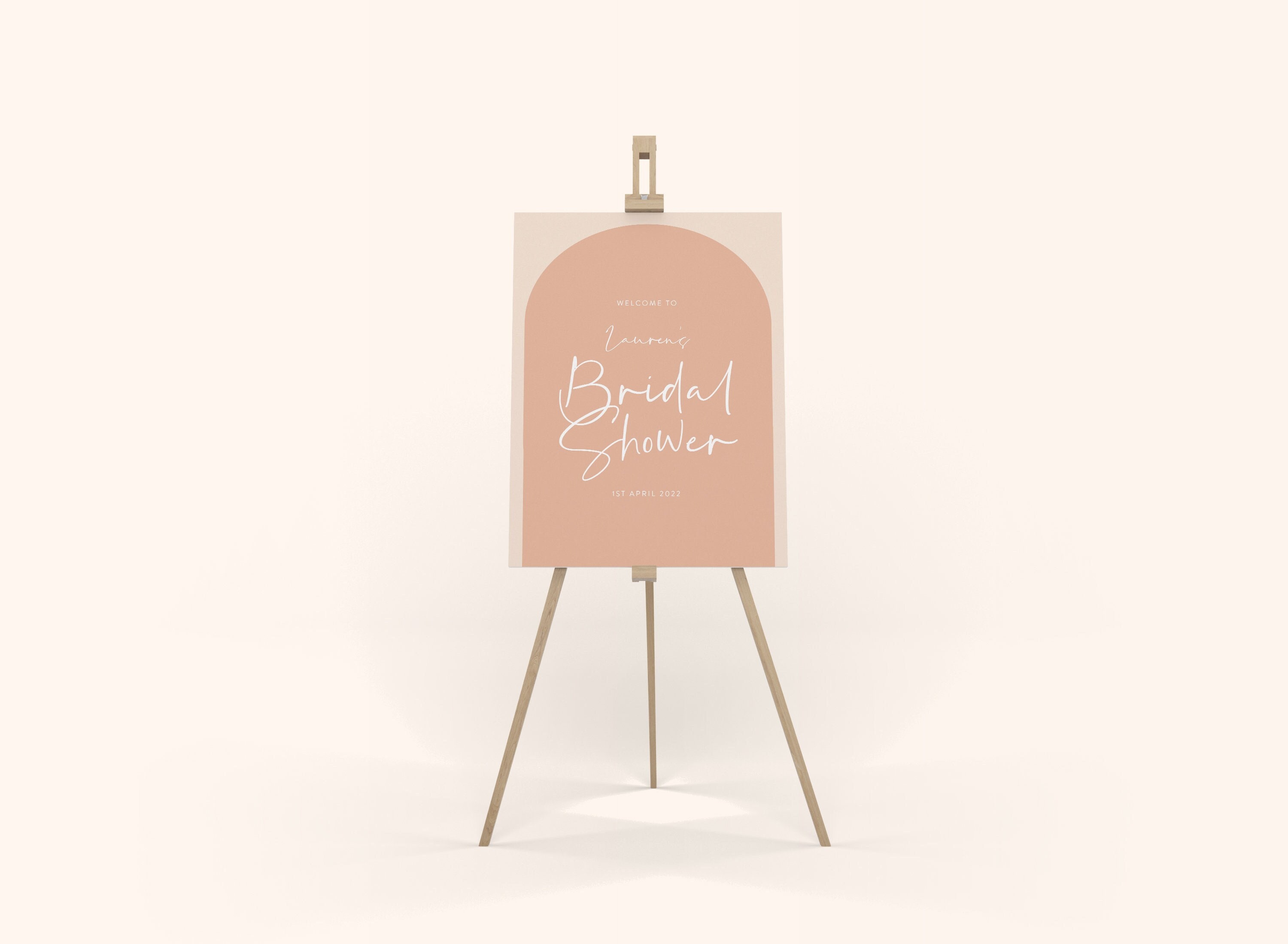 Pink Coral Welcome Sign, Arch Wedding Sign, Boho Bridal Shower, Wedding ...