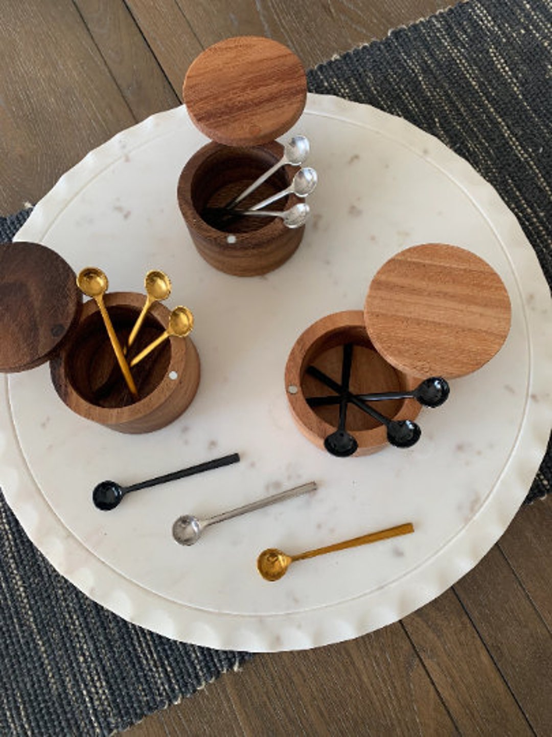 Salt Cellar Mini Spoons - Etsy