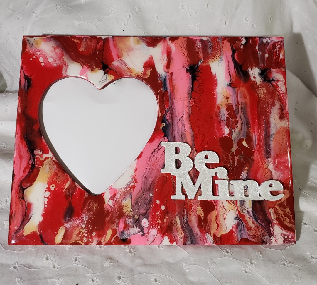 Wooden Fluid Art Frame - Etsy