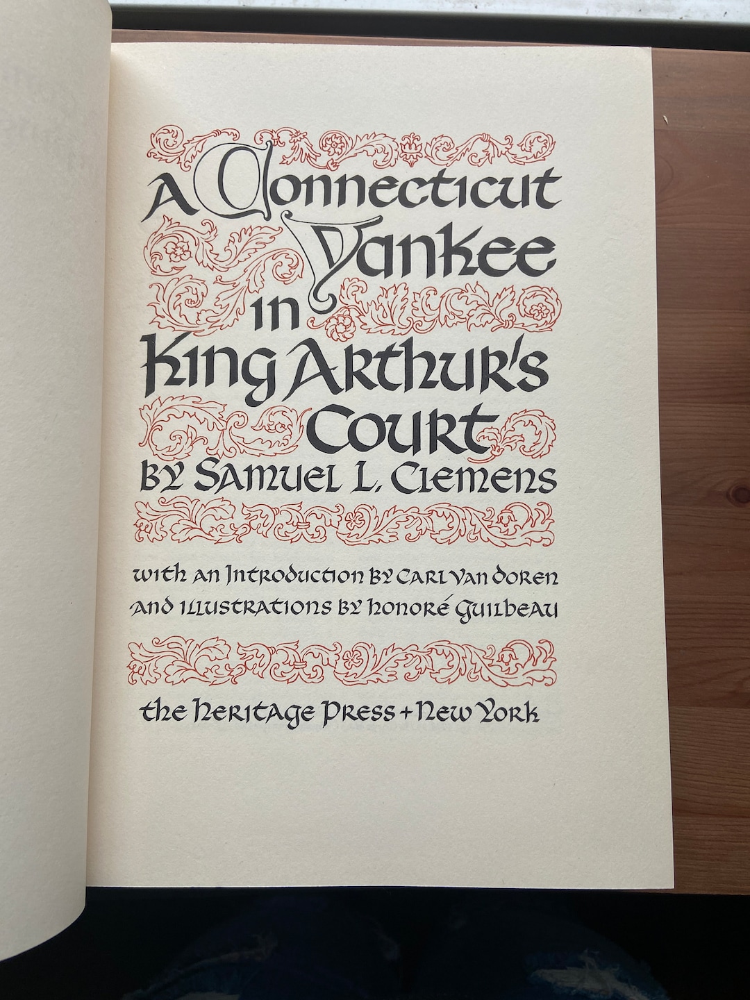 Vintage A Connecticut Yankee in King Arthur's Court by Mark Twain, 1948 ...