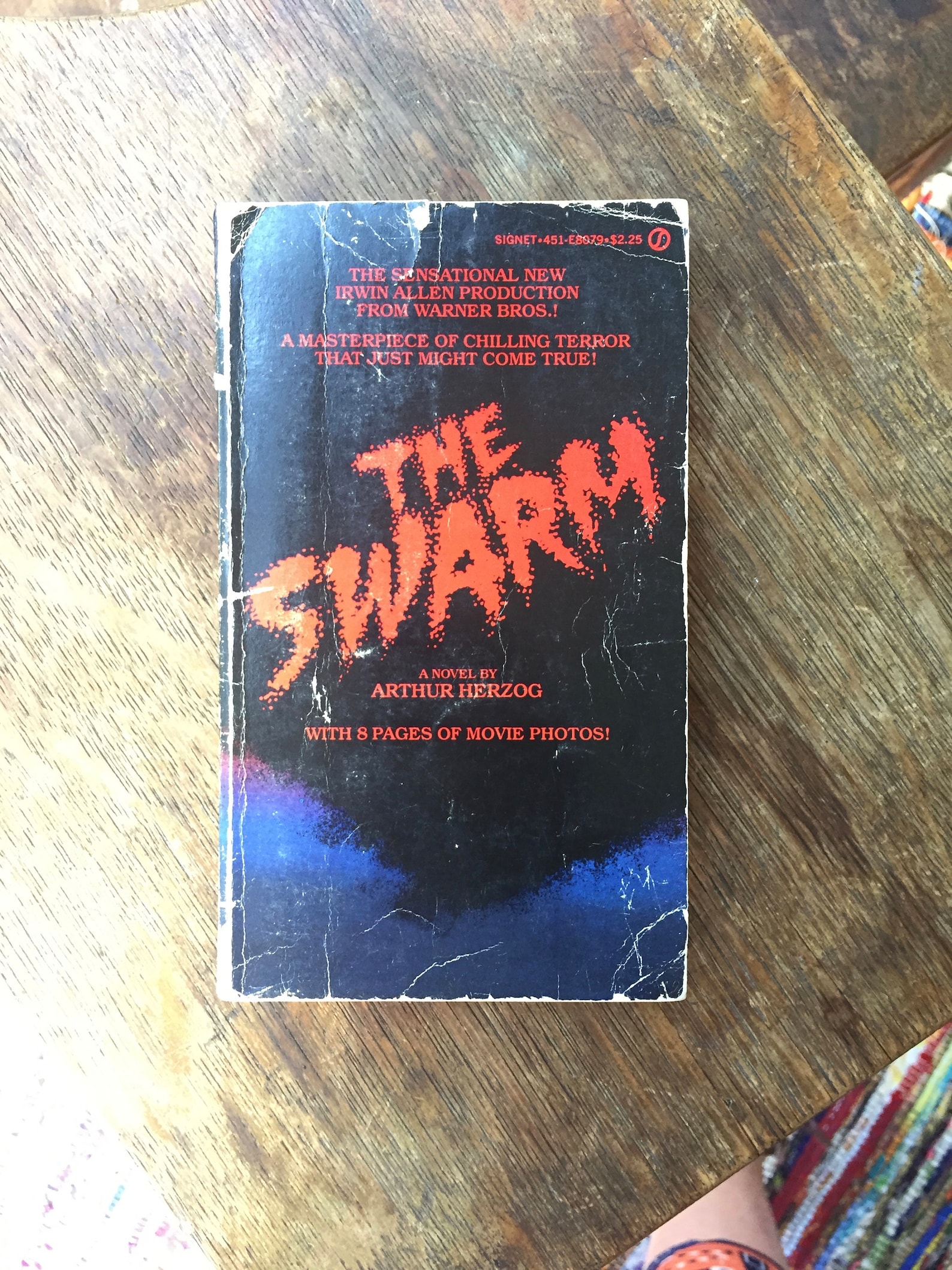 Vintage 1978 Paperback the Swarm Arthur Herzog Movie Tie-in | Etsy