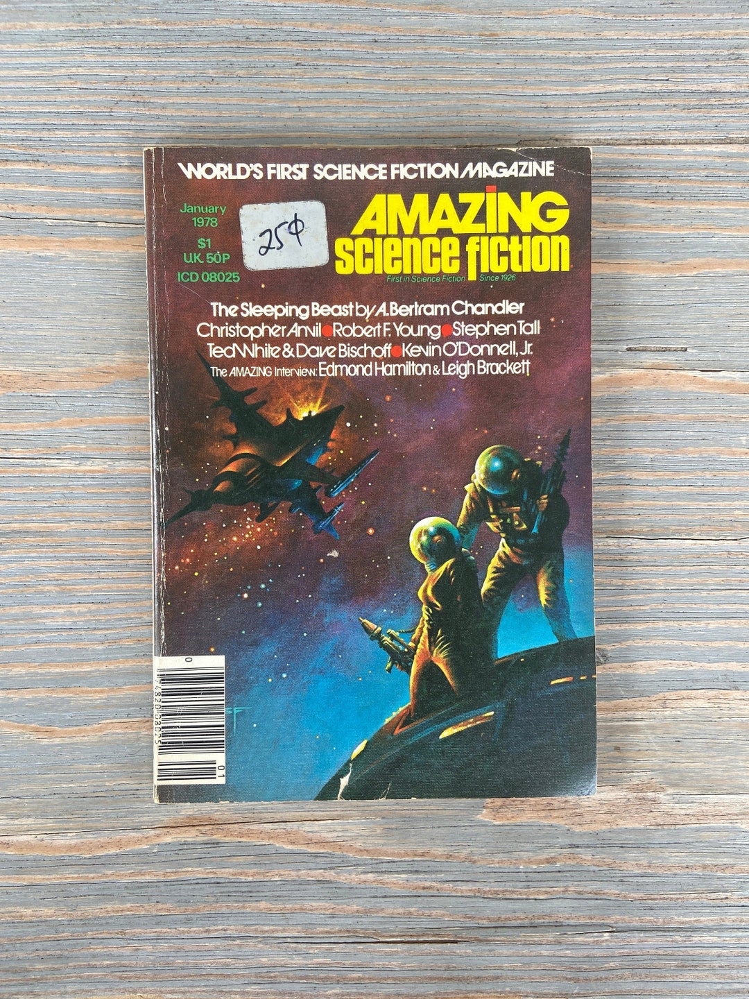 Vintage Amazing Science Fiction World's First Science Fiction Magazine ...