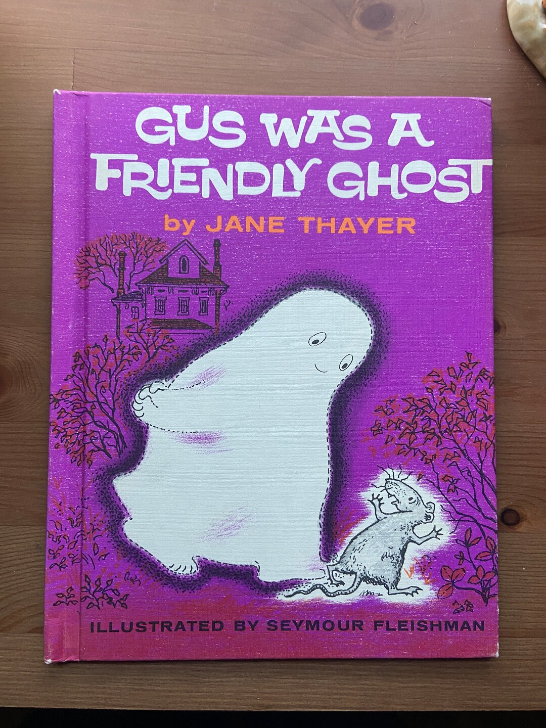 Vintage Children's Book Gus Was a Friendly Ghost Jane - Etsy