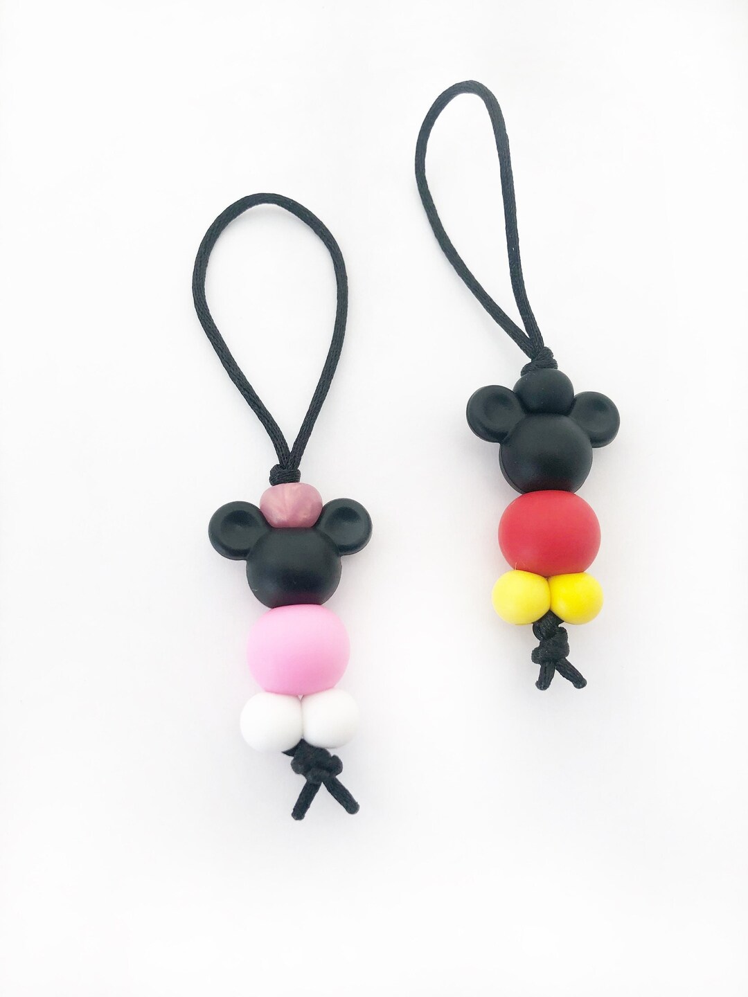 Zipper Charm, Zipper Pull / Mickey Zipper Charm, Minnie Zipper Charm ...
