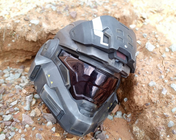 Halo Reach Noble 6 MK V B Helmet 3D Printed Raw Helmet - Etsy