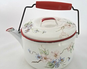 Cherry teapot | Etsy