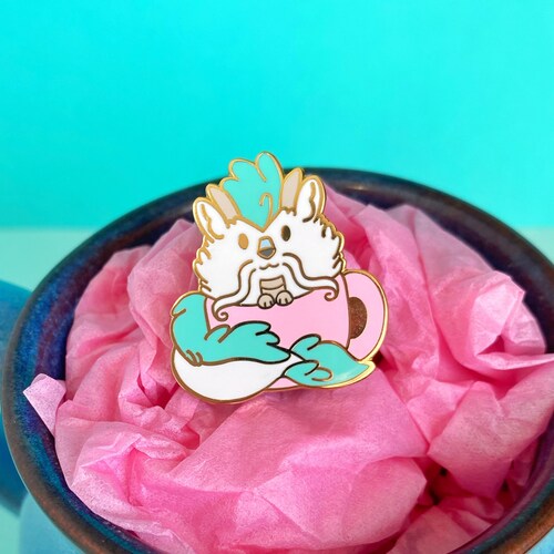 Haku Hard Enamel Pin - Etsy