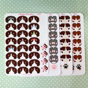 Doggo Emoji Sticker Sheets - Etsy