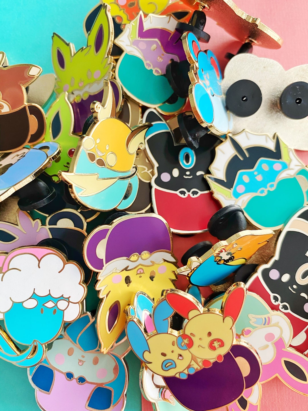 Poke Cup Hard Enamel Pin - Etsy