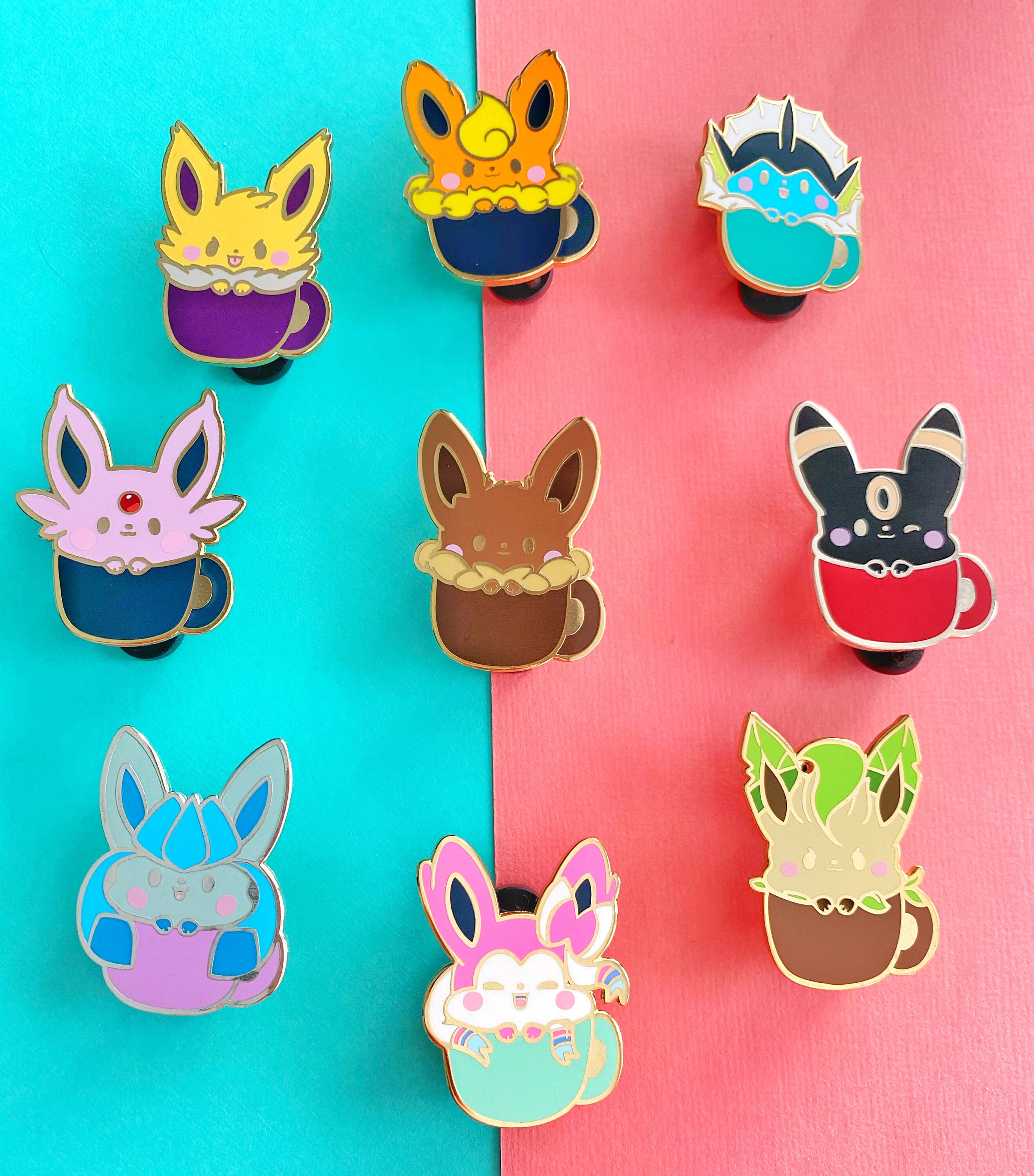 Poke Cup Hard Enamel Pin - Etsy