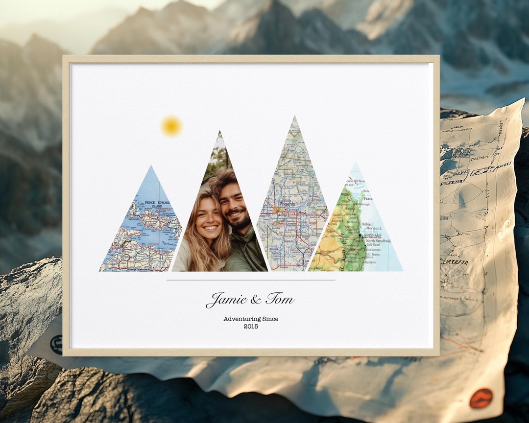 Customized Adventure Maps as a Memento, Unique Travel Gift or ...