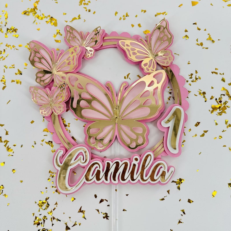 Butterfly Cake Topper - Etsy