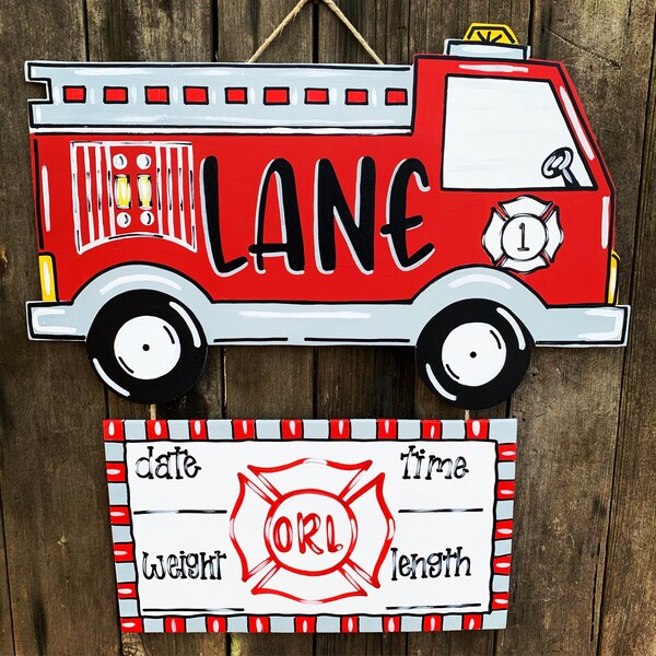 Fire Truck - Etsy