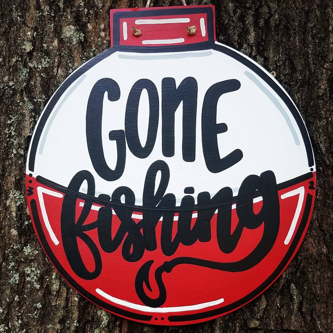 21 Bobber Door Hanger Sign - Etsy