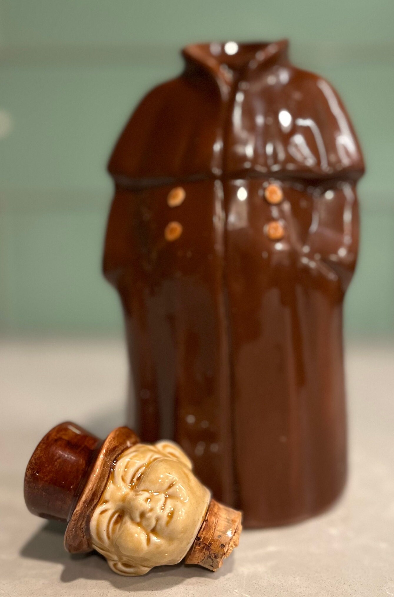 Pre WWII Figural Liquor Decanter - Etsy