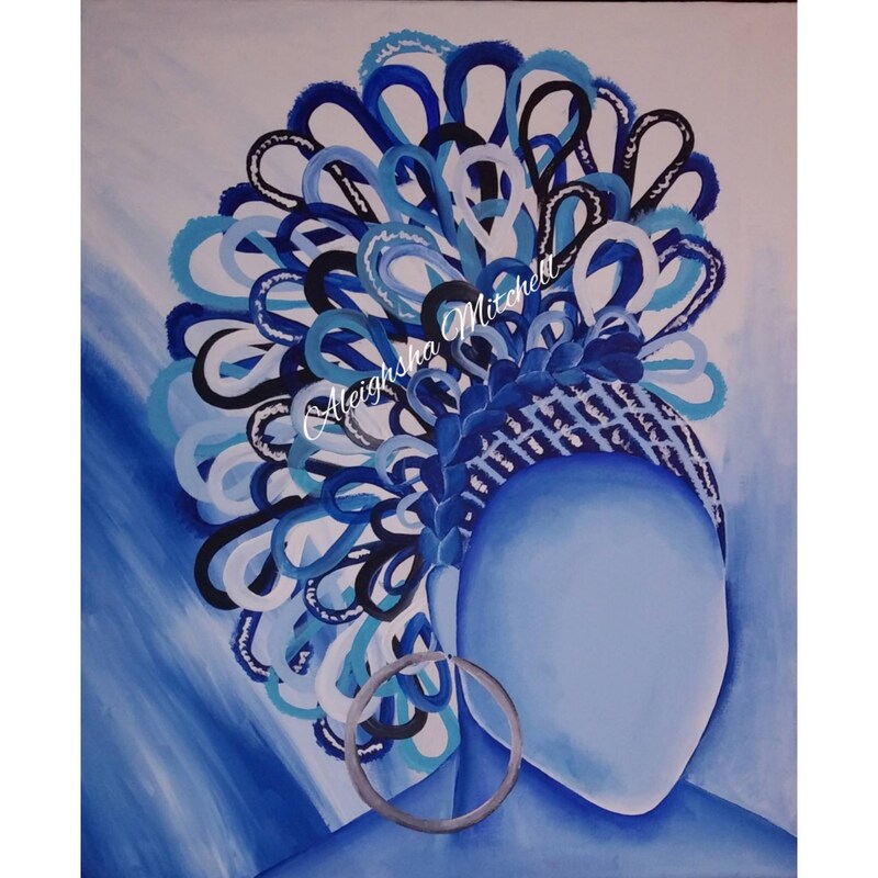 Black Queen Art Etsy