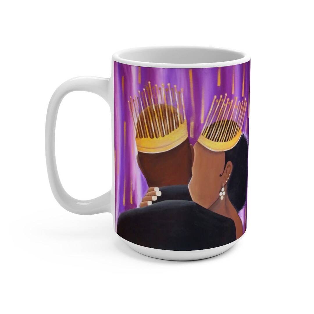 Reign Mug 15oz Black Art Wedding Black Girl Magic Ethnic - Etsy