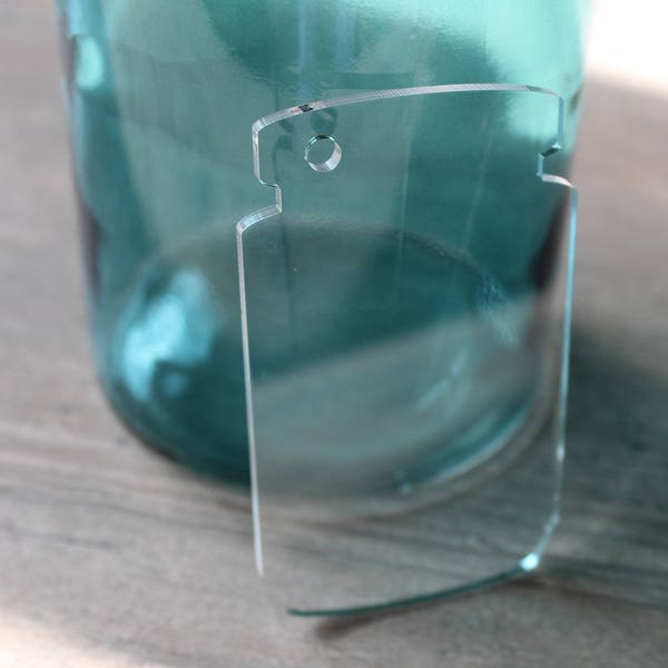 Acrylic Mason Jars - Etsy