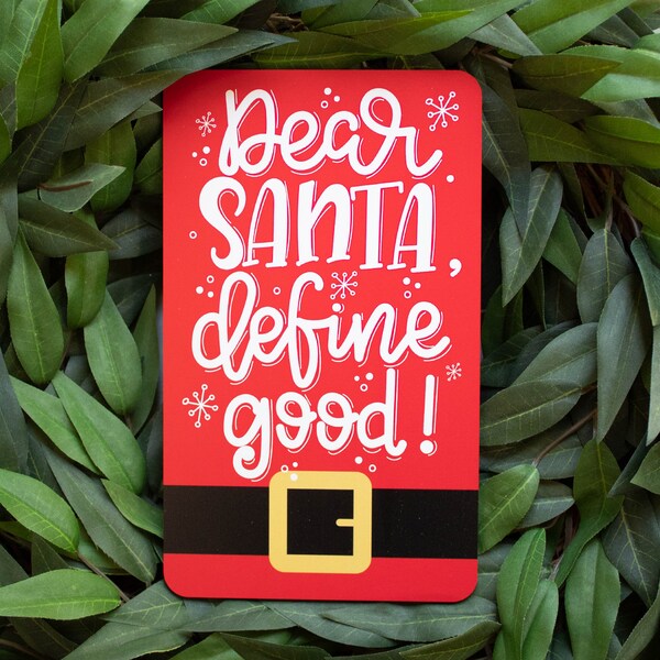 Santa Define Good - Etsy