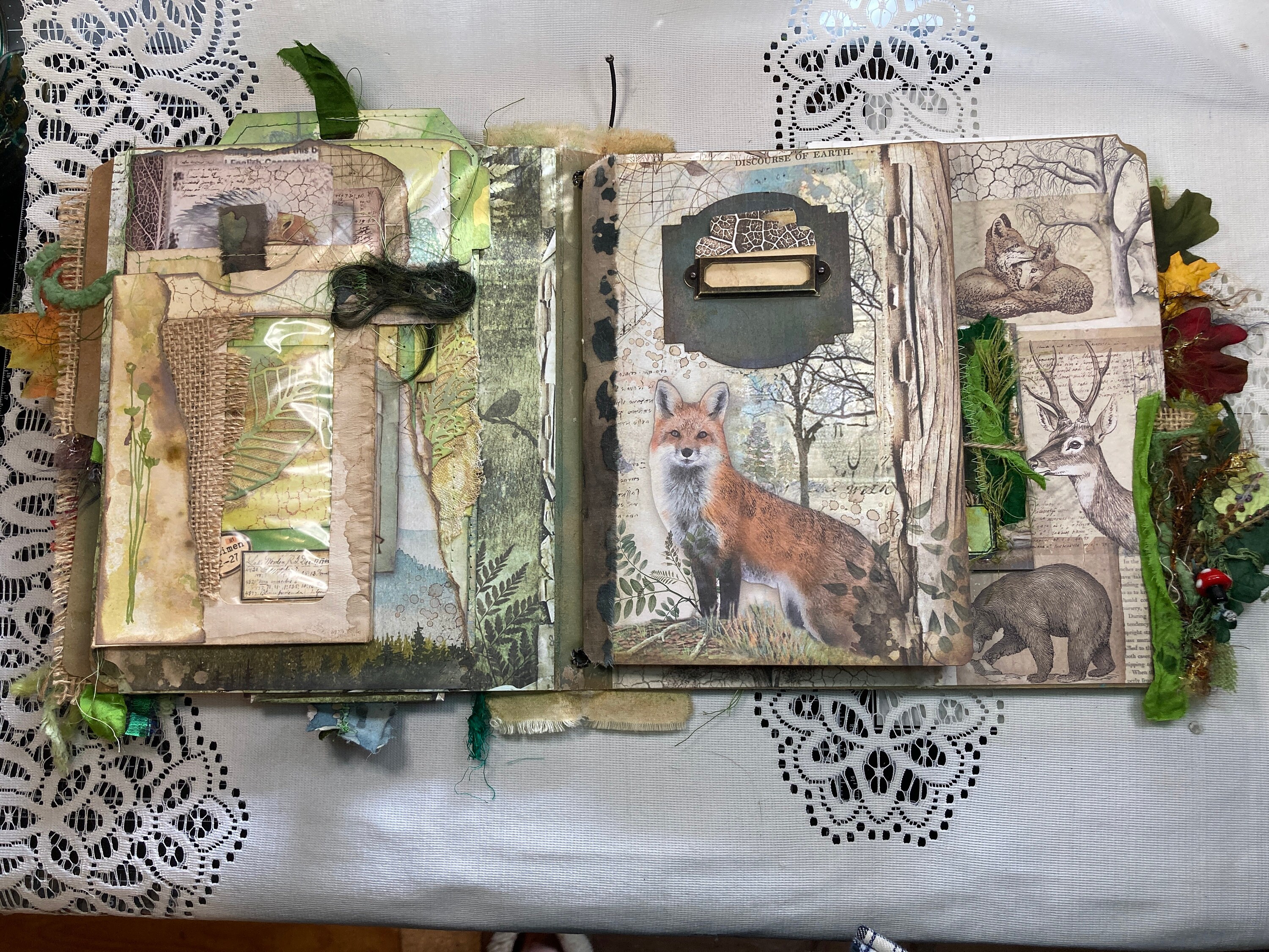 Woodland File Folder Journal - Etsy