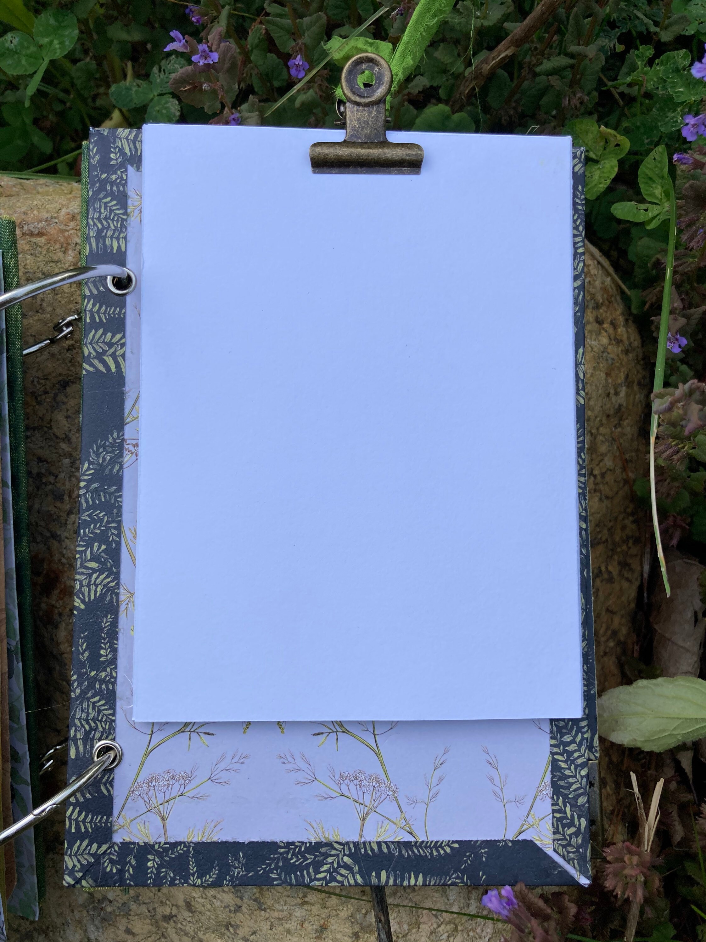 Botanical Ring Bound Journal - Etsy