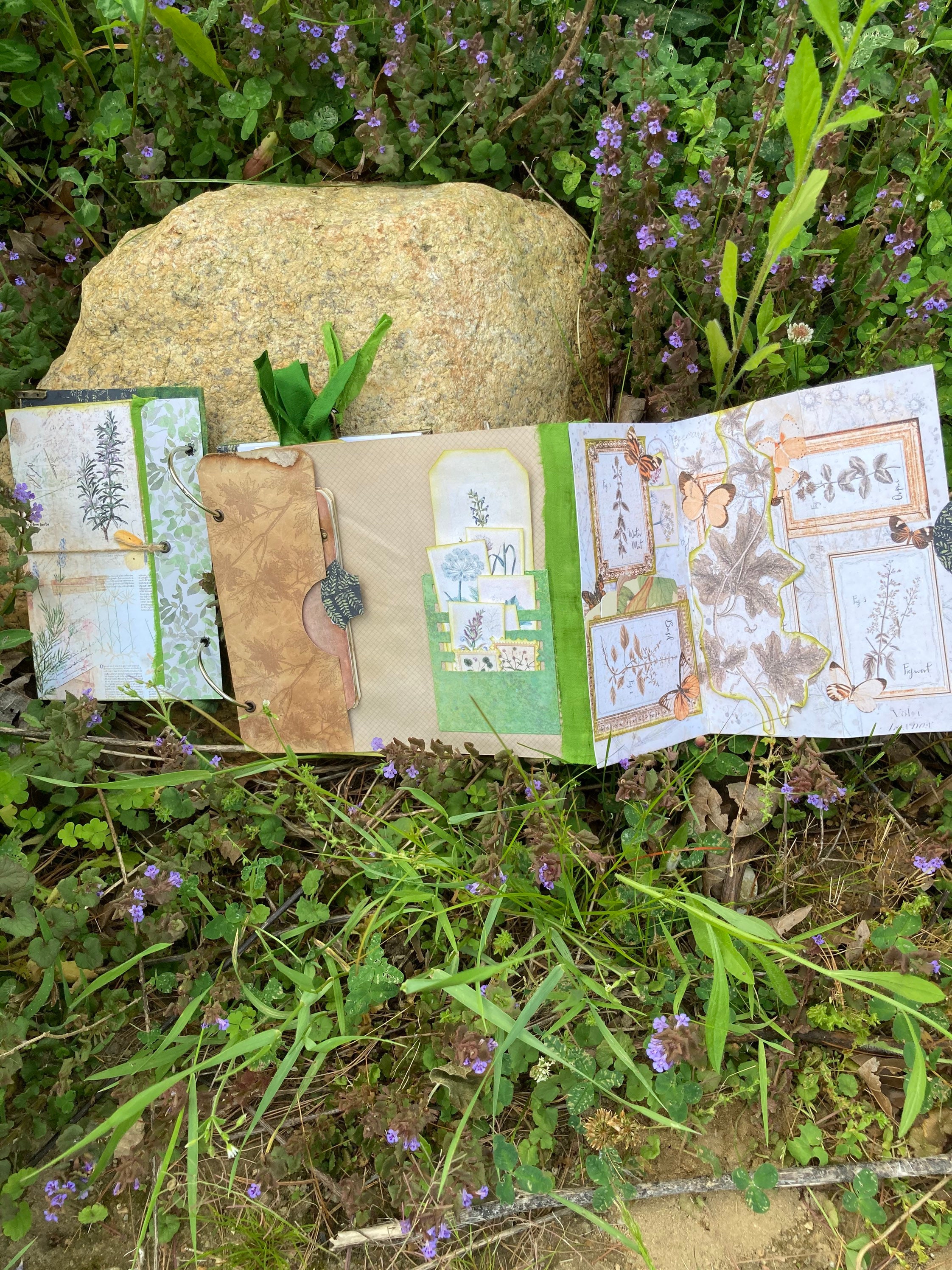 Botanical Ring Bound Journal - Etsy