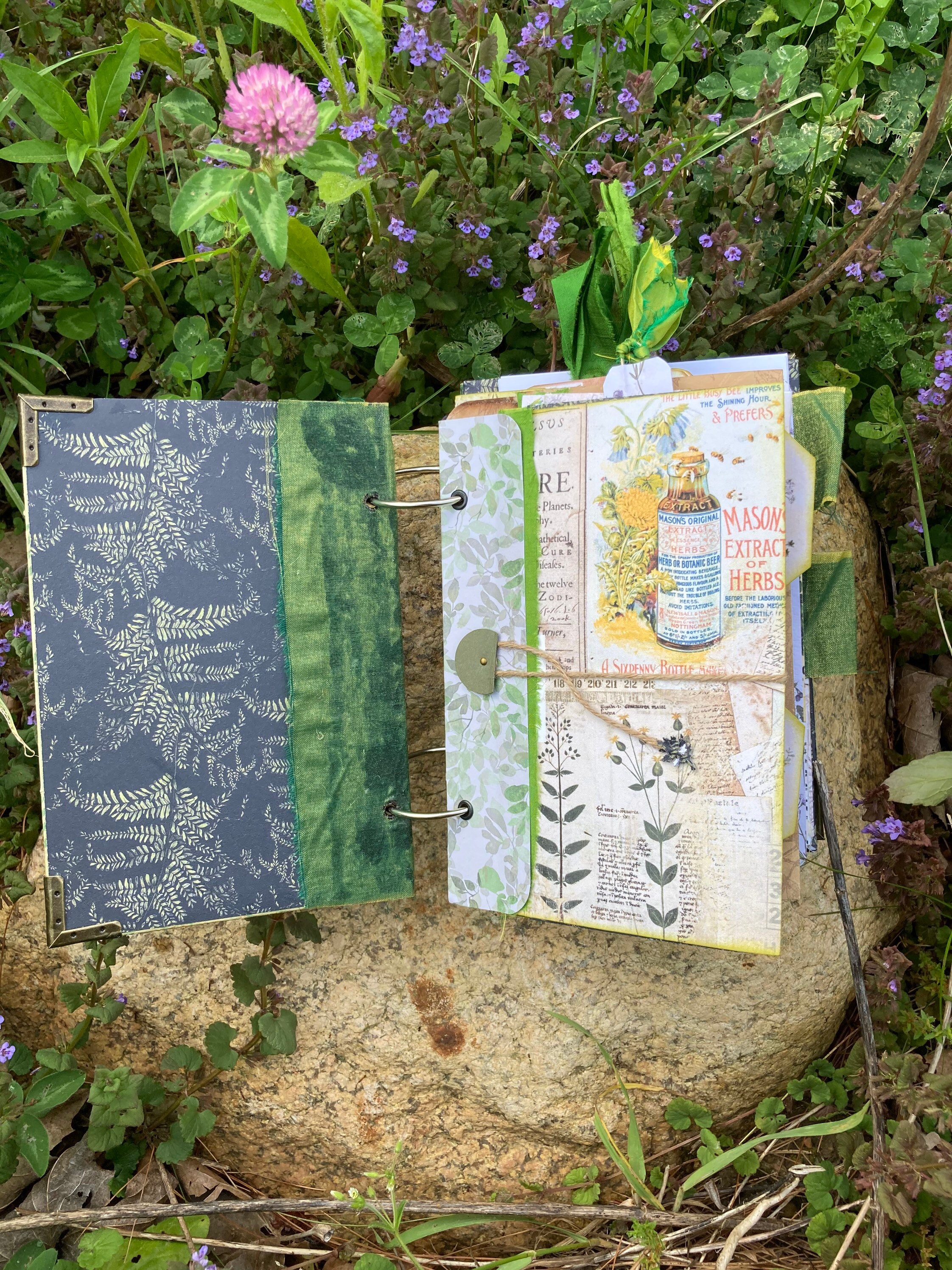 Botanical Ring Bound Journal - Etsy