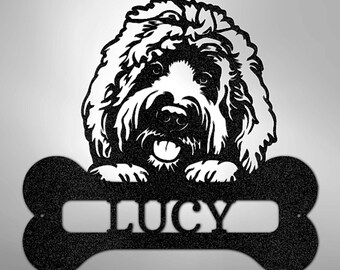 Metal Golden Doodle - Etsy